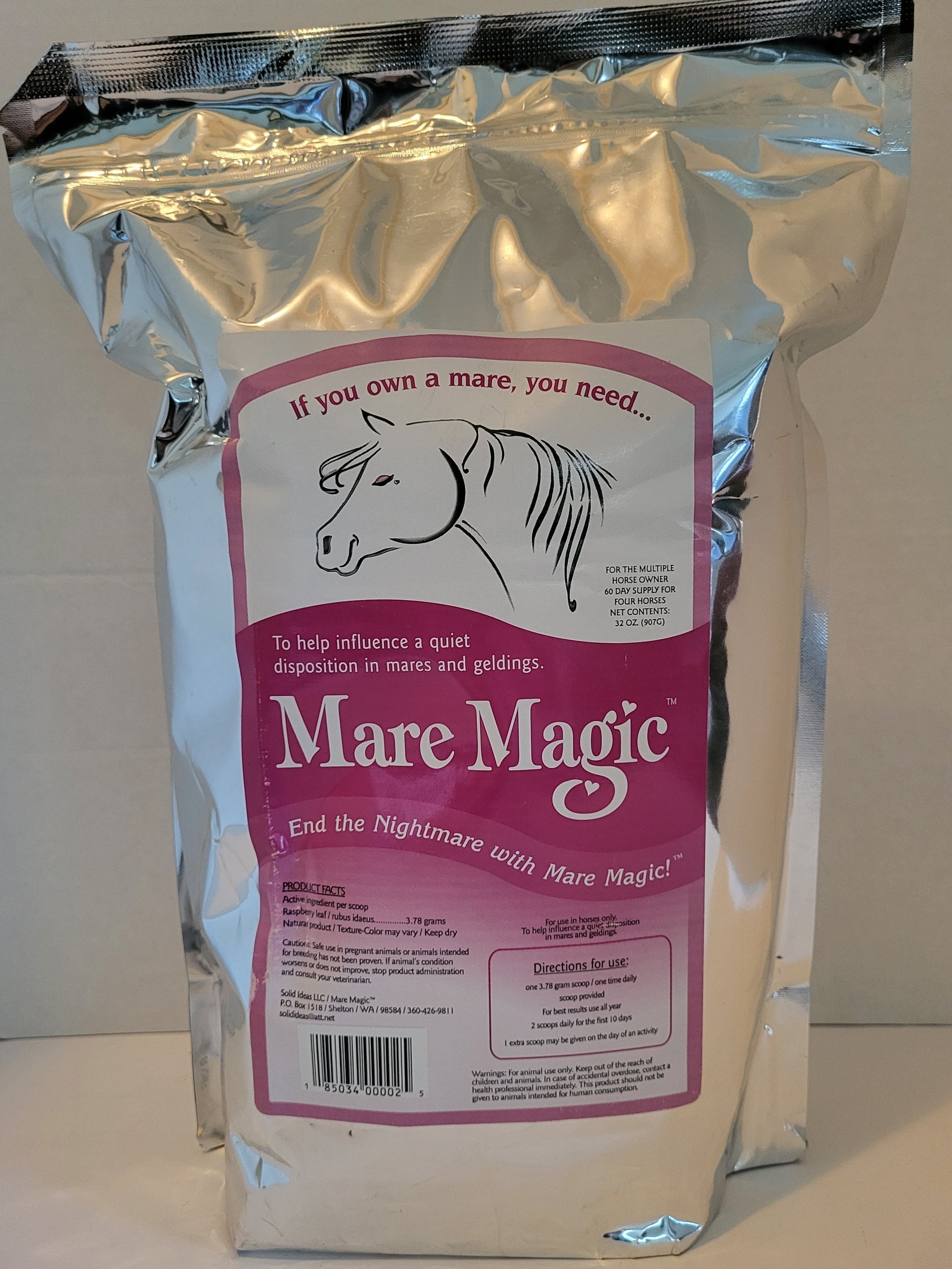 Mare Magic Raspberry Leaves - For Horses - Headley Holistics